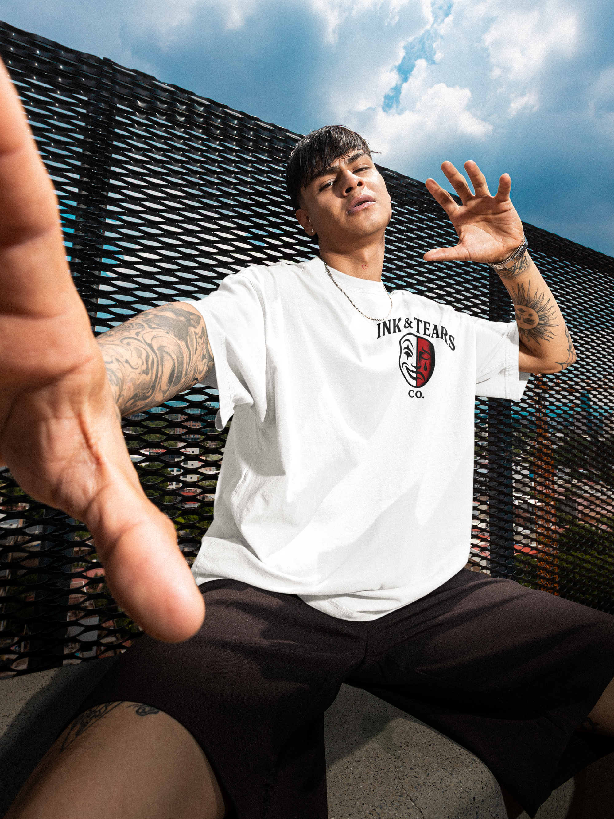 Ink & Tears Co. Left Chest Logo Tee – Ink & Tears CO